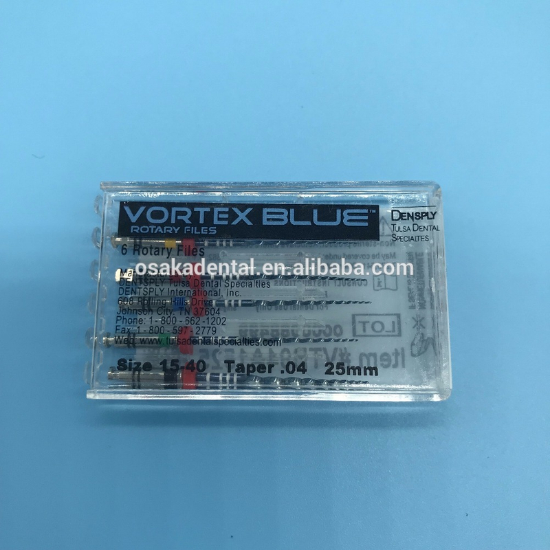 Dental supply manufacturer dental endo files Dentsply Vortex Blue ...