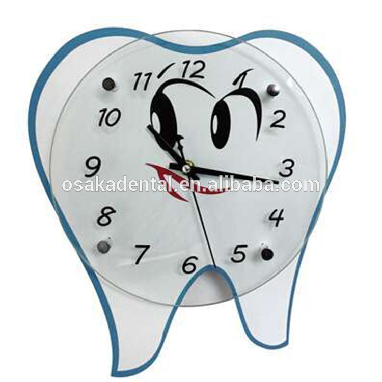 Teeth Shape Clock for Decoration
