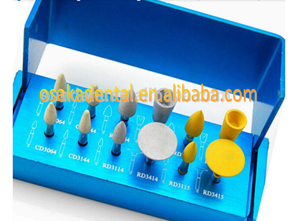Dental Diamond Bur/ Rubber Bur/ Silicone Bur/Polishing bur kit RA3112 ...