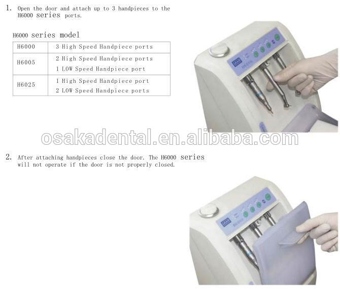 TPC Brand dental handpiece turbine cleaning and lubrication oil system ...