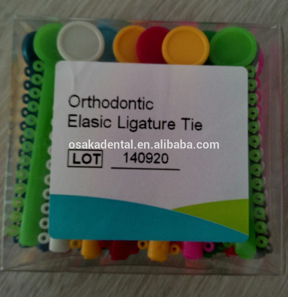Beautiful Colors Dental Orthodontic Elastic Ligature Tie with CE - Buy ...