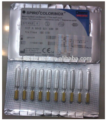 Original Dentsply Dental Barbed Broaches / OSAKA DENTAL FILES