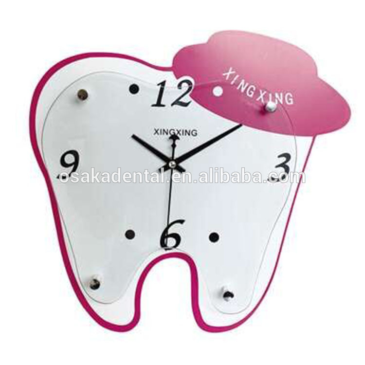 Teeth Shape Clock for Decoration