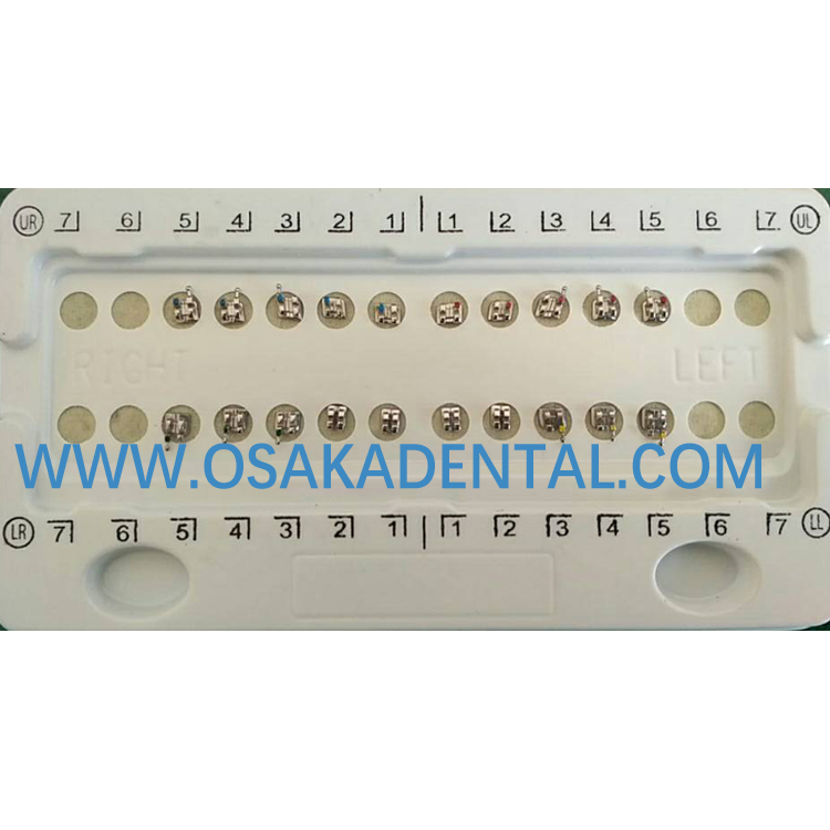 Orthodontic Bracket ROTH 022 3 With hook or 345 with hook monoblock ...