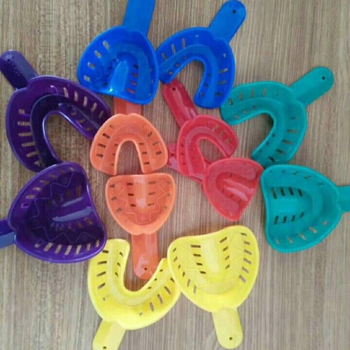 ABS Disposable kids dental impression tray with different size upper ...