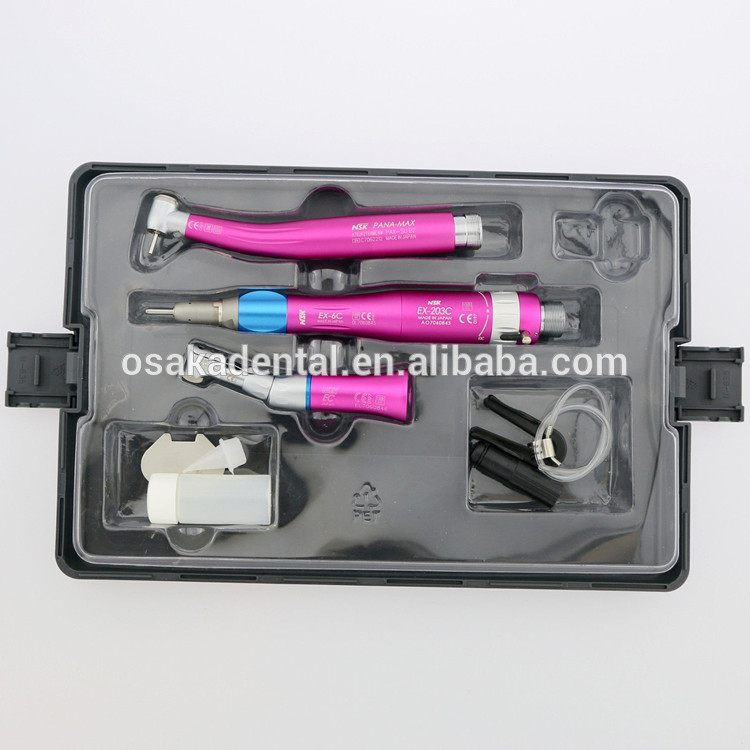 Colored Dental Handpiece Kit Low Speed and High Speed Student Set - Buy ...