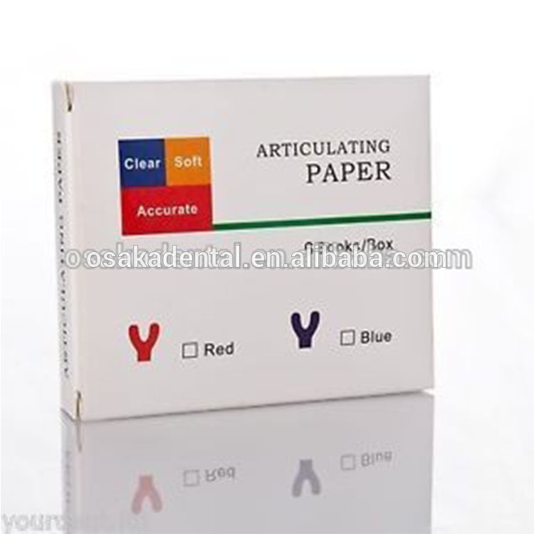 Dental (Red / Blue / Red & Blue) Articulating paper for Articulating ...