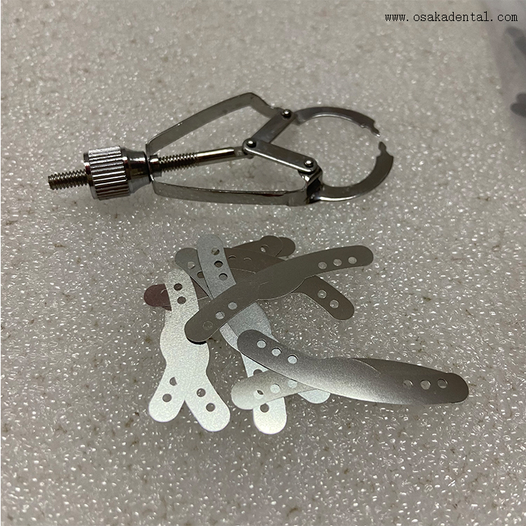 Dental Stainless Steel Matrix Band with Holes - Buy matrix band, Dental ...