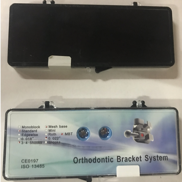 Dental Metal Orthodontic Bracket with Molar Buccal Tube Full Set - Buy ...