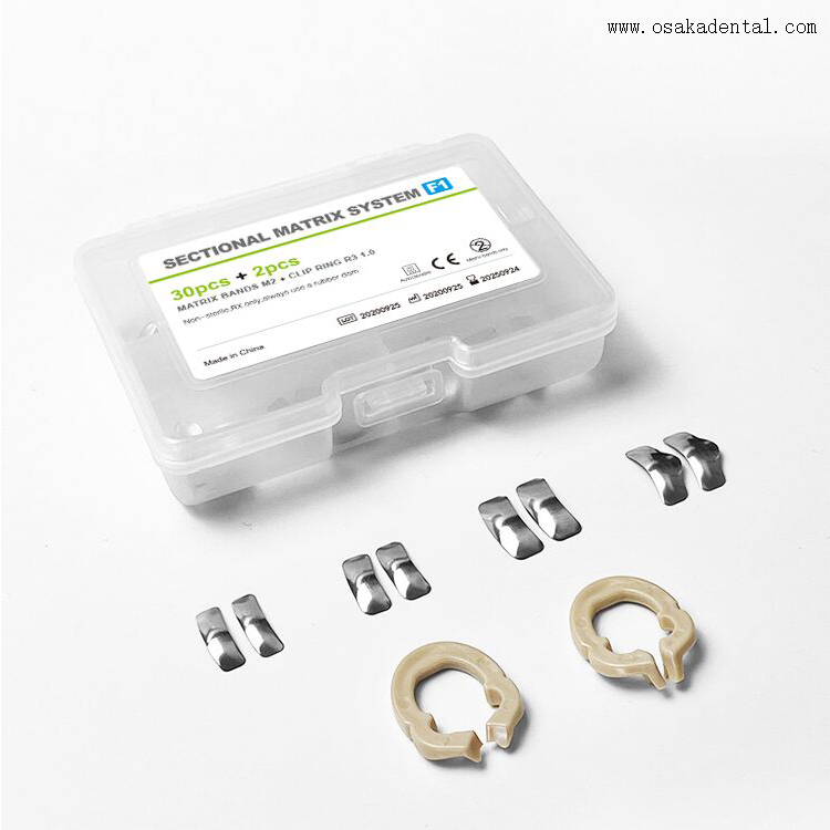 Dental Sectional Matrix System with Matrix Bands And Clip Rings - Buy ...